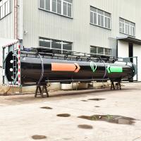 China HCL Acid Chemical Liquid ISO Tank Container 40ft External Dimensions 1219x2438x2591mm for sale