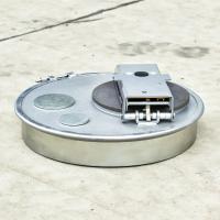 China 16 Inch Aluminum Alloy Clamped Manhole Cover For Fuel Tanker MAX Displacement 7000m3/M for sale