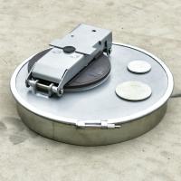 China 16 Inch Aluminum Alloy Clamped Manhole Cover For Fuel Tanker MAX Displacement 7000m3/M for sale