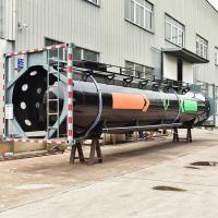 China High Capacity ISO Tank Container Standard 30000 Liters 40ft Oil Fuel Truck Tank for sale