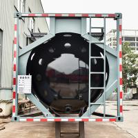 China 40 Foot ISO Tank Container For Chemical Liquid Crude Oil Diesel Gasoline Transport for sale