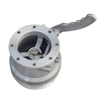 China Manual Aluminium Alloy API Oil Drain Valve 0.6Mpa Nominal Pressure Tank Truck Parts for sale