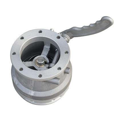 China Manual Aluminium Alloy API Oil Drain Valve 0.6Mpa Nominal Pressure Tank Truck Parts for sale