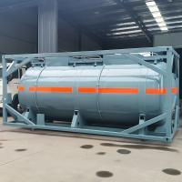 China Aluminum 20 Foot ISO Tank Container With External Dimensions 6058mm*2438mm*2591mm for sale