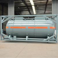China Aluminum 20 Foot ISO Tank Container With External Dimensions 6058mm*2438mm*2591mm for sale