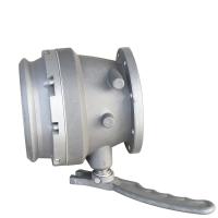 China Manual Aluminium Alloy API Oil Drain Valve 0.6Mpa Nominal Pressure Tank Truck Parts for sale