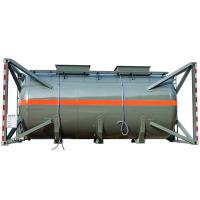 China High Capacity 20FT HCL Solvent Storage Container Convenient For Concentrated Liquid for sale