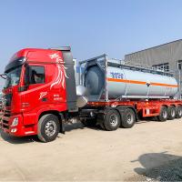 China 28000 Liters ISO Tank Container 20ft 30ft For Liquid Chemical Transportation for sale