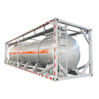 China Aluminum Alloy ISO Tank Container Capacity 28000 Liters 30FT Transport Tank Container for sale