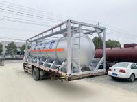 China Aluminum Alloy ISO Tank Container Capacity 28000 Liters 30FT Transport Tank Container for sale