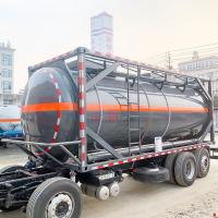 China Durable 28000L ISO Tank Container For Heavy Duty Liquid Chemical Transportation for sale