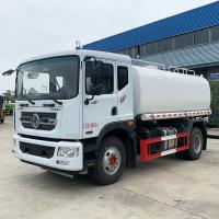 China Single Bridge Dongfeng D9 15000liter Water Tanker Truck Dimensions L x W x H mm 7560x2500x3400mm for sale