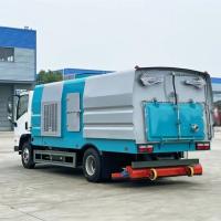 China Pure Electric 4*2 Dongfeng Vacuum Truck Road Sweeper Street Dust Cleaning Truck City Sanitation Vehicle for sale