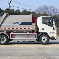 China Hydraulic Rear Loader Trash Truck with Electric Garbage Collector and Pure Electric Energy Typ for sale