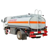 China 6000L 4x2 Diesel Petrol 5-10T GVW Fuel Oil Tanker Truck Transport Vehicle Solution for sale