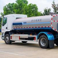 China 4*2 Pure Electric Stainless Steel Water Tank Truck Transport Sprinkler Truck Watering Cart With Dispenser for sale