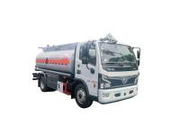 China Left Hand Drive Dongfeng Furuika 4X2 4-6L Fuel Oil Tanker Truck Transport Vehicle for sale