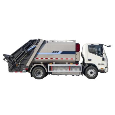 China JAC Waste Collection Electric Garbage Compactor Truck with Pure Electric Energy and Smooth Operation for sale