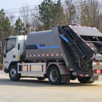 China JAC Waste Collection Electric Garbage Compactor Truck with Pure Electric Energy and Smooth Operation for sale