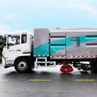 China Customization Option Pure Electric Vacuum Truck Mounted Road Sweeper/Washing and Sweeping Vehicle for sale