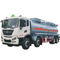 China Dongfeng 8x4 15001-30000L Corrosive Liquid Fuel Oil Tanker Truck Transport Vehicle for sale