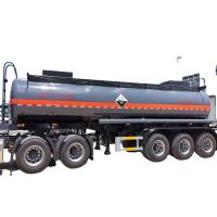 China Secure 8x6 Max Torque 500Nm 5-10T GVW Fuel Oil Tanker Truck Semi Trailer Transport for sale