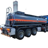 China Secure 8x6 Max Torque 500Nm 5-10T GVW Fuel Oil Tanker Truck Semi Trailer Transport for sale