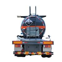 China Secure 8x6 Max Torque 500Nm 5-10T GVW Fuel Oil Tanker Truck Semi Trailer Transport for sale