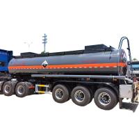 China Secure 8x6 Max Torque 500Nm 5-10T GVW Fuel Oil Tanker Truck Semi Trailer Transport for sale