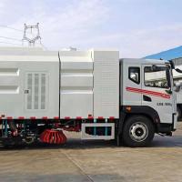 China 15m3 Electric Road Sweeper Truck with High Pressure Vacuum and Pure Electric Energy for sale