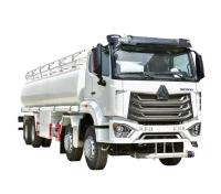 China 25000 Liters Carbon Steel 8x4 6x4 Diesel Dispensing Fuel Oil Tanker Truck Transport for sale