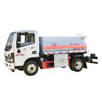 China Dongfeng 4x2 Stainless Steel 6000L Gasoline Mobile Fuel Oil Tanker Truck Refueling Transport for sale