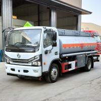 China Small Dongfeng 4x2 8.5m3 Left Hand Drive Custom Fuel Oil Tanker Truck 5-10T GVW Transport for sale