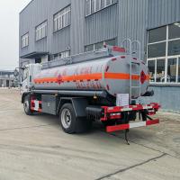 China Customizable Dongfeng 8.5m3 Left Hand Drive 4X2 Fuel Oil Tanker Truck Transport Vehicle for sale