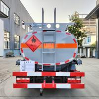 China Customizable Dongfeng 8.5m3 Left Hand Drive 4X2 Fuel Oil Tanker Truck Transport Vehicle for sale