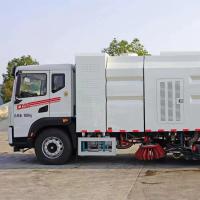China Dongfeng 4x2 Vacuum Road Electric Sweeper Truck for Street Cleaning and Energy type Pure Electric for sale