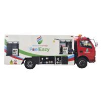 China Dongfeng 4x2 8.5m3 Diesel Carbon Steel 5-10T 4-6L Fuel Oil Tanker Truck Transport Vehicle for sale