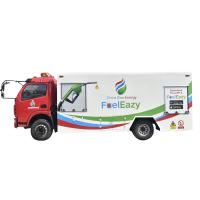 China Dongfeng 4x2 8.5m3 Diesel Carbon Steel 5-10T 4-6L Fuel Oil Tanker Truck Transport Vehicle for sale