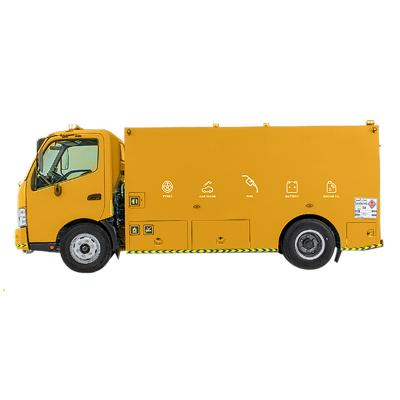 China 6000 Liter 4X2 5-10T GVW Fuel Oil Tanker Truck Refueling Transport Vehicle Carbon Steel for sale