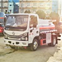 China 4x2 Dongfeng Small 150hp 5-10T 4-6L Fuel Oil Tanker Truck Transport Vehicle GVW for sale