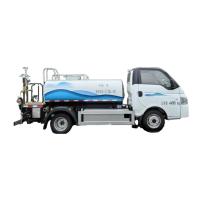 China Emission-Free Efficiency 4.5T Pure Electric Watering Vehicle for Pristine Road Surfaces for sale