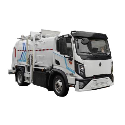 China Energy-Saving Pure Electric 5100TCABEV Rear Loading Compression Garbage Truck for Waste Management for sale