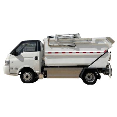 China Pure Electric Self-Handling Garbage Truck with Long-Lasting Battery and Rust-Resistant Body for sale