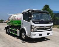 China Pure Electric Waste Water Vacuum Fecal Sludge Suction Truck with Powerful Suction Capability for sale