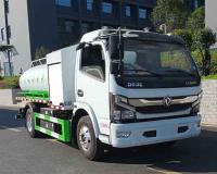 China Pure Electric Waste Water Vacuum Fecal Sludge Suction Truck with Powerful Suction Capability for sale