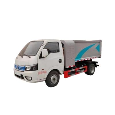 China Waste Management Solution Electric Truck with Integrated Shredder Compactor for sale