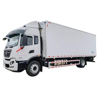 China Seafood and Live Fish Transport Truck 6-meter-8 Dongfeng Diesel Fuel Type Box Dimensions L x W x H mm 6800*2400*2500 mm for sale