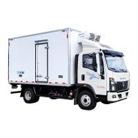 China Howo 4x2 Refrigerated Truck Wide Body Automatic Transmission 4000x2100x2100 mm Box Dimensions Gross Vehicle Weight ≤5T for sale