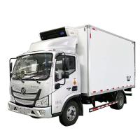 China Small and Medium-sized Ice Cream Refrigerated Truck for Exporting from Foton Oma Cocoa -20°C Manual Transmission for sale