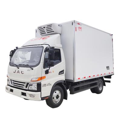 China High Capacity Load 1-10T JAC Refrigerated Vehicle for Vegetable Refrigerated Transportation for sale